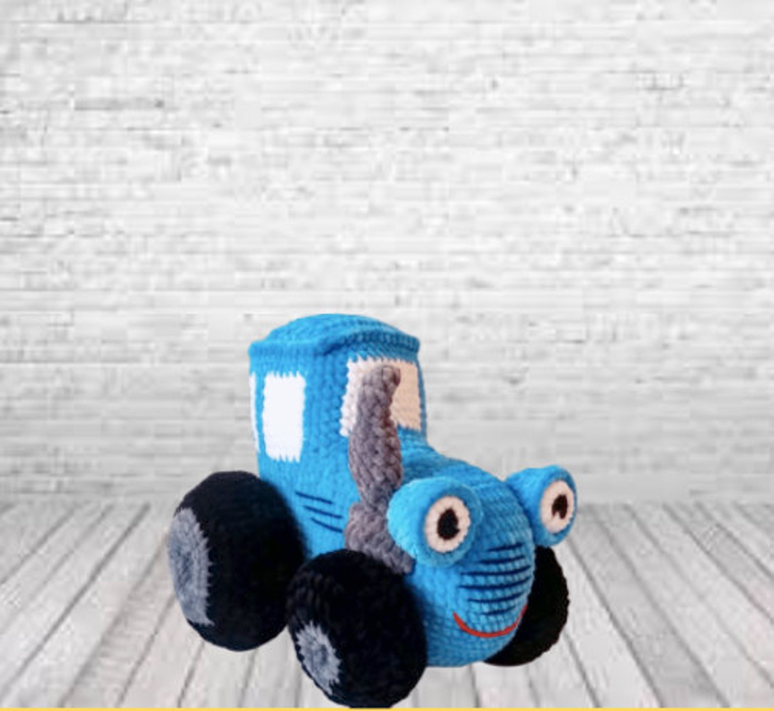 Tractor Pattern Crochet Amigurumi Pattern Amigurumi Animals - Etsy