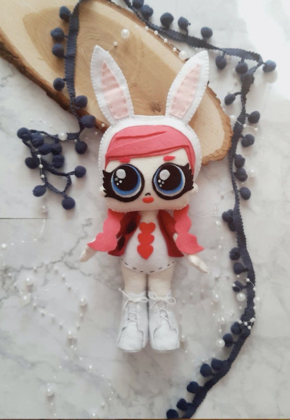 Easy Doll Pattern Felt Doll Patterns Felt Pattern Pdf | Etsy