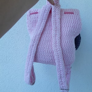 Handmade Kids Backpack PDF, Crochet Pattern Bunny Backpack, Cute Small ...