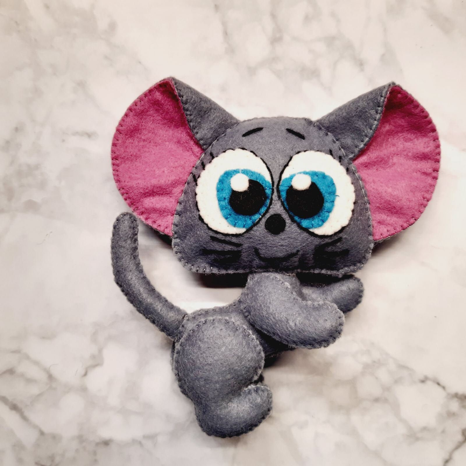 Mouse Felt PDF Pattern Felt Mouse PDF Sewing PATTERN & - Etsy