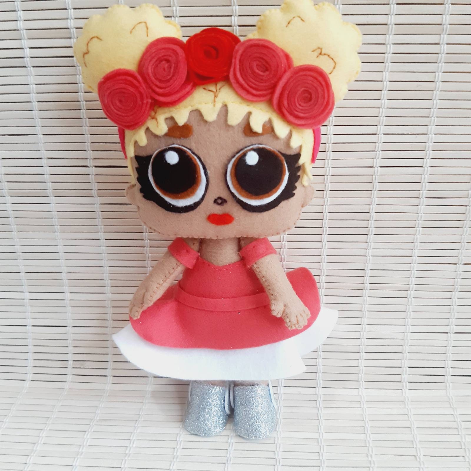 Easy doll pattern felt doll patterns felt pattern pdf | Etsy