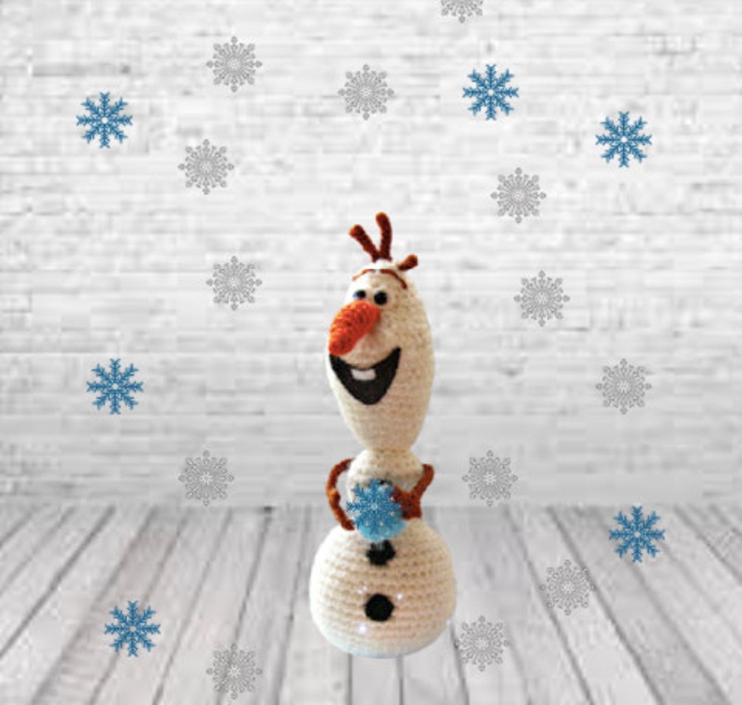 Olaf Pattern Crochet, Olaf Snowman Pattern Amigurumi, Crochet OLAF ...