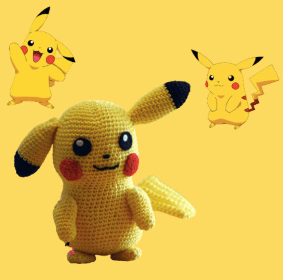 Crochet Pattern Amigurumi Doll Cartoon Characters Monsters - Etsy