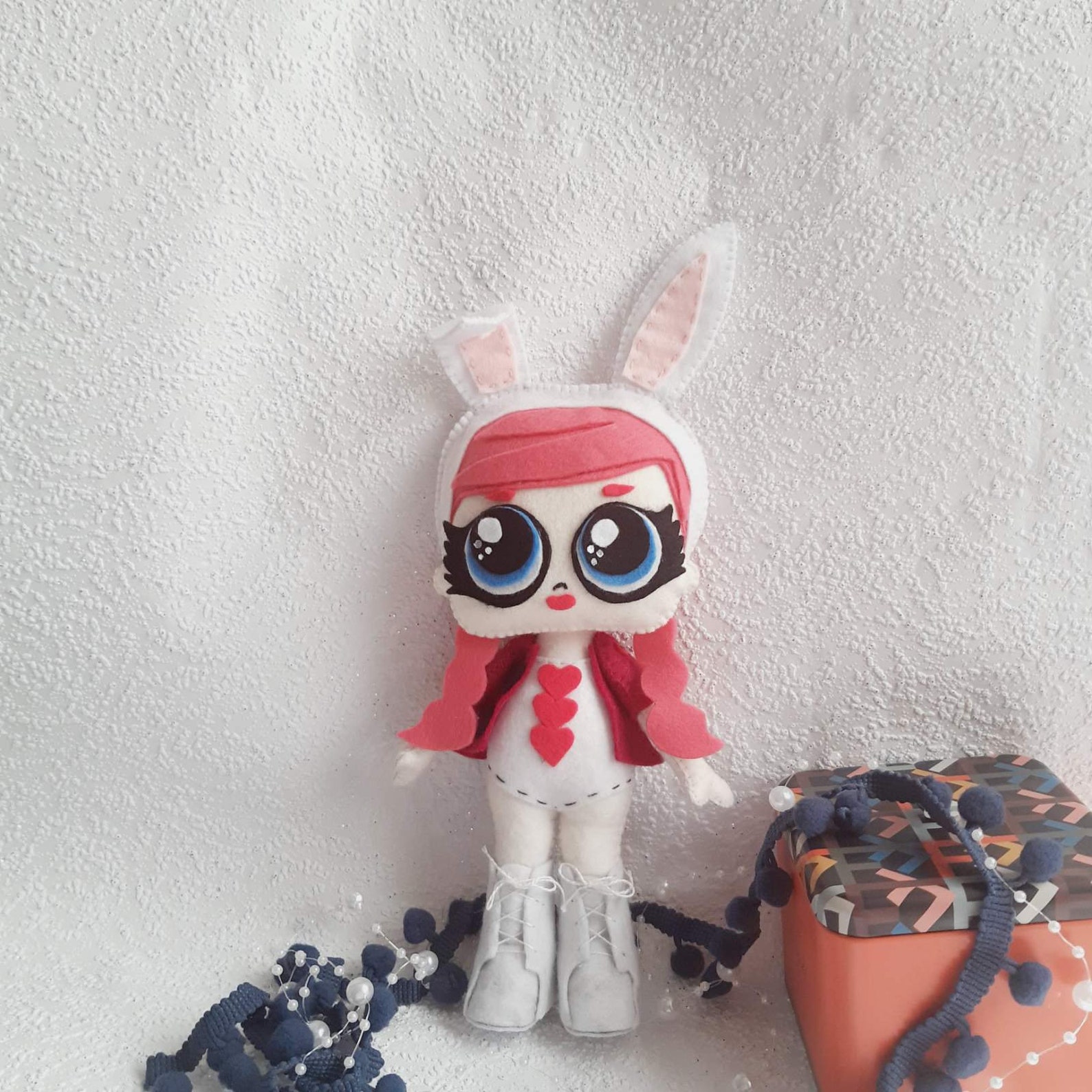 Easy Doll Pattern Felt Doll Patterns Felt Pattern Pdf - Etsy