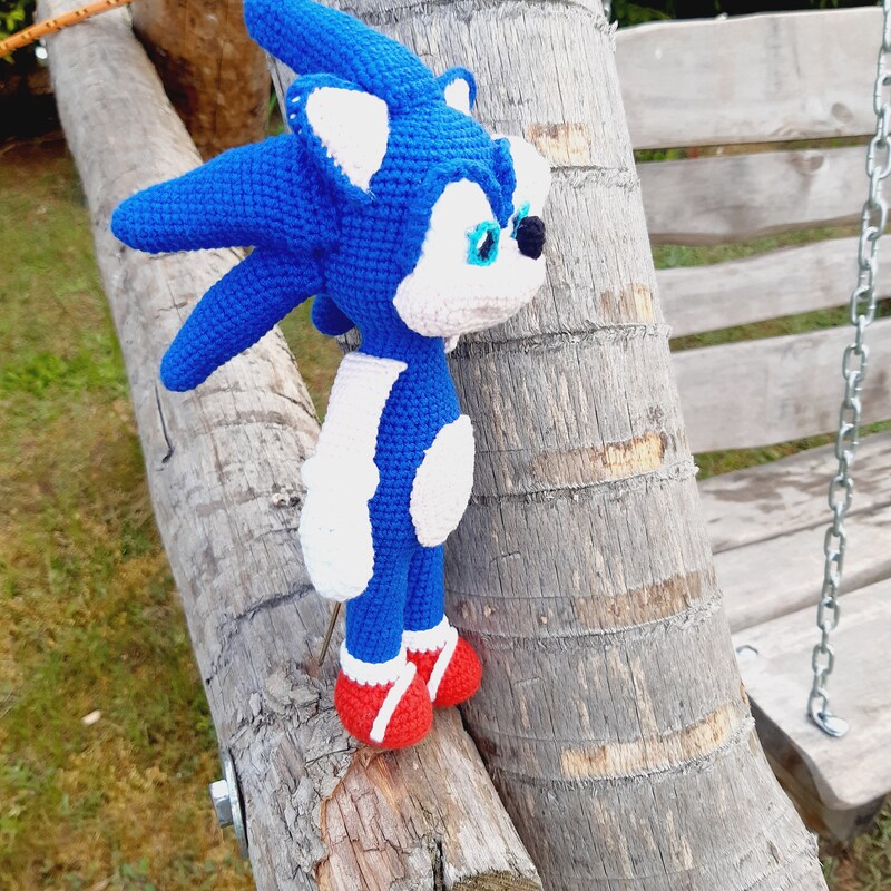 Shadow the Hedgehog Crochet Pattern - Etsy