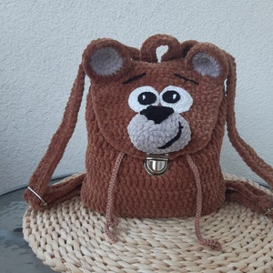 Bear Backpack Crochet Pattern Amigurumi, Crochet Bear Bag Pattern ...