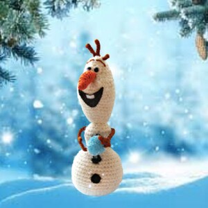 Olaf Pattern Crochet, Olaf Snowman Pattern Amigurumi, Crochet OLAF ...