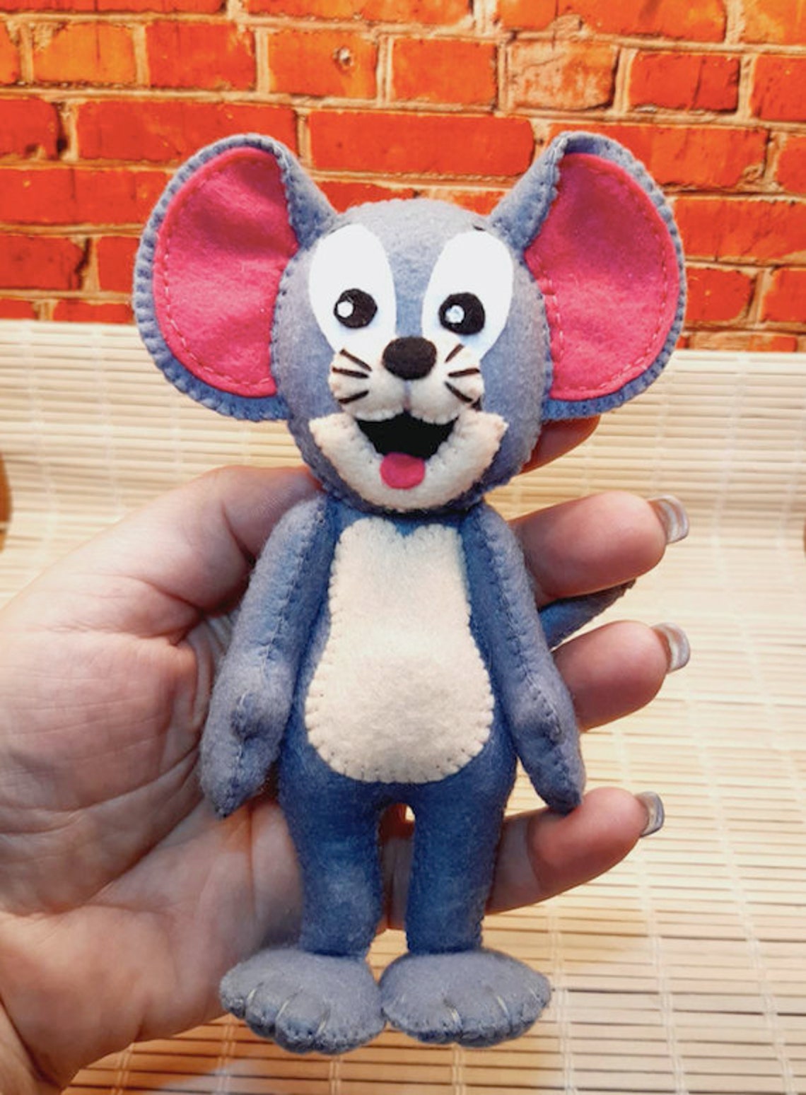 Mouse felt PDF pattern Felt Mouse PDF sewing pattern felt | Etsy