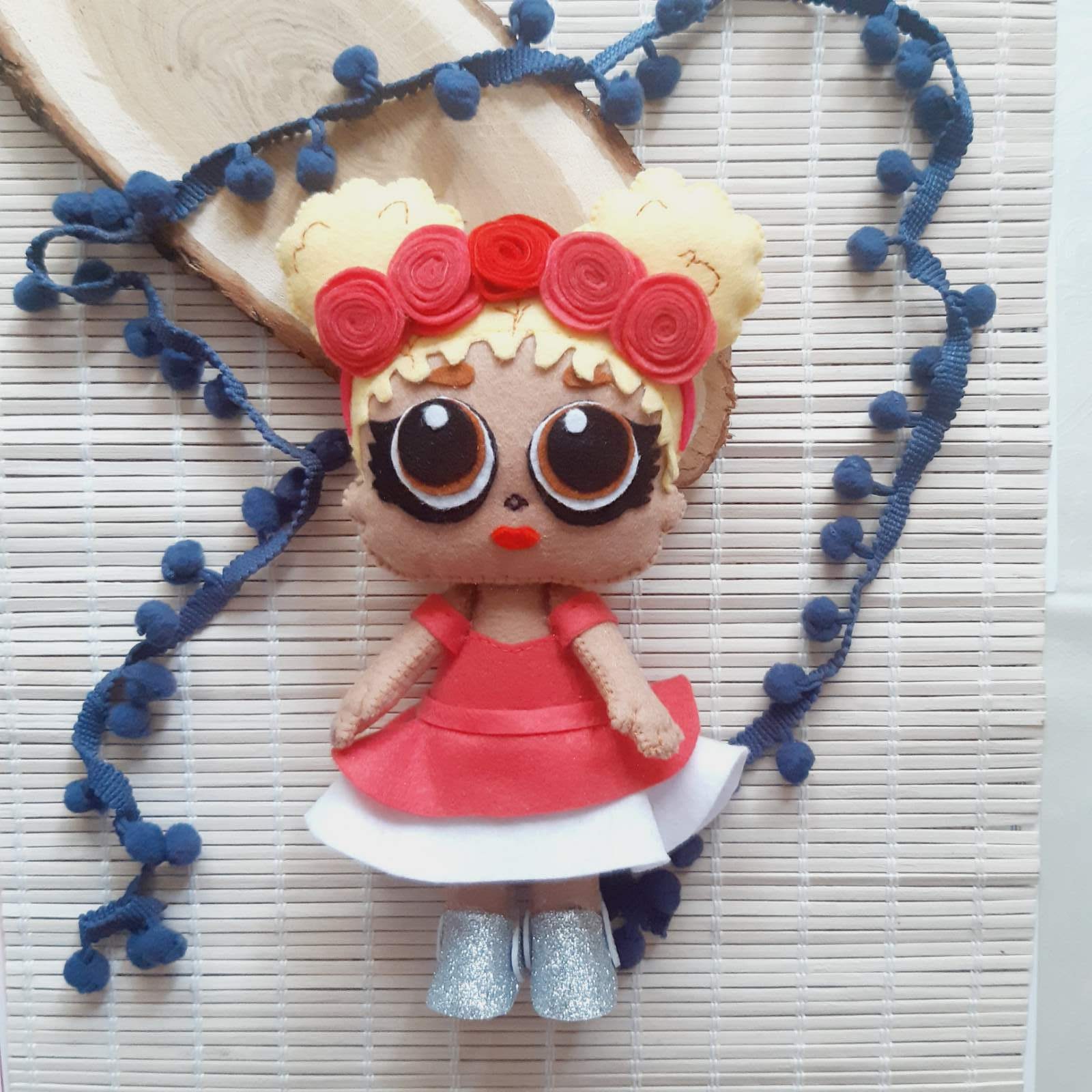 Easy doll pattern felt doll patterns felt pattern pdf | Etsy