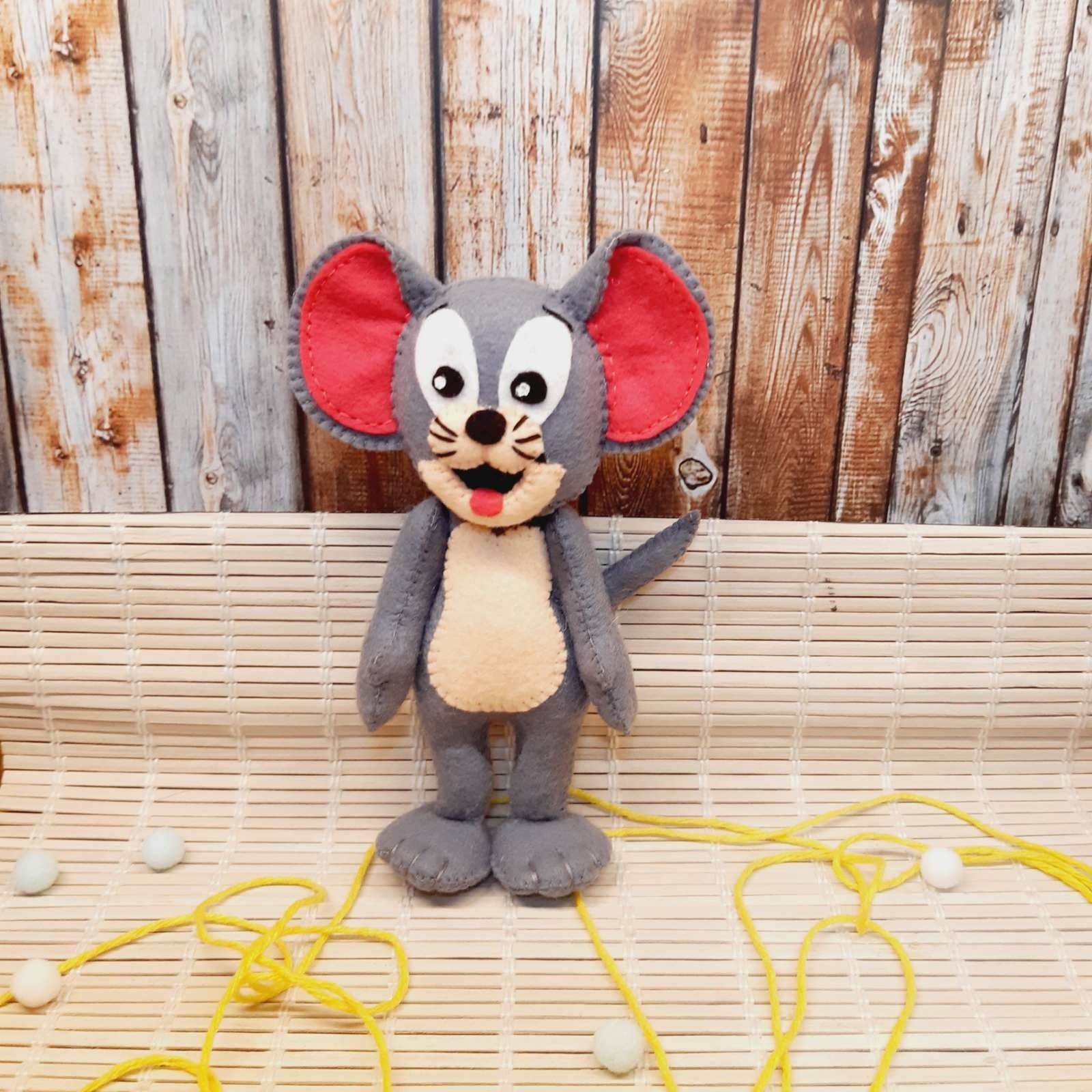 Mouse felt PDF pattern Felt Mouse PDF sewing pattern felt | Etsy