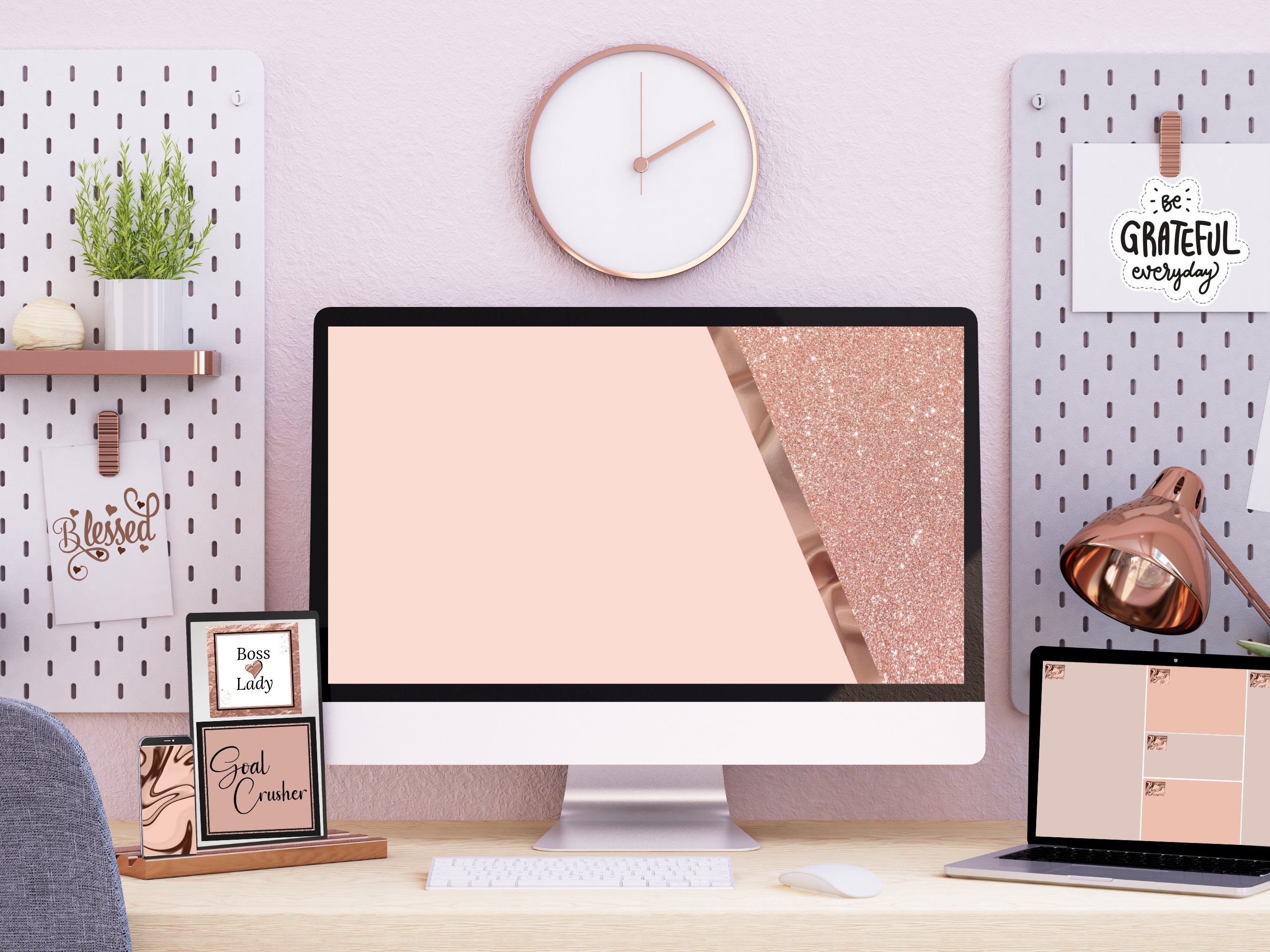 Minimalist Aesthetic Computer Wallpaper, Instant Download, Digital ...