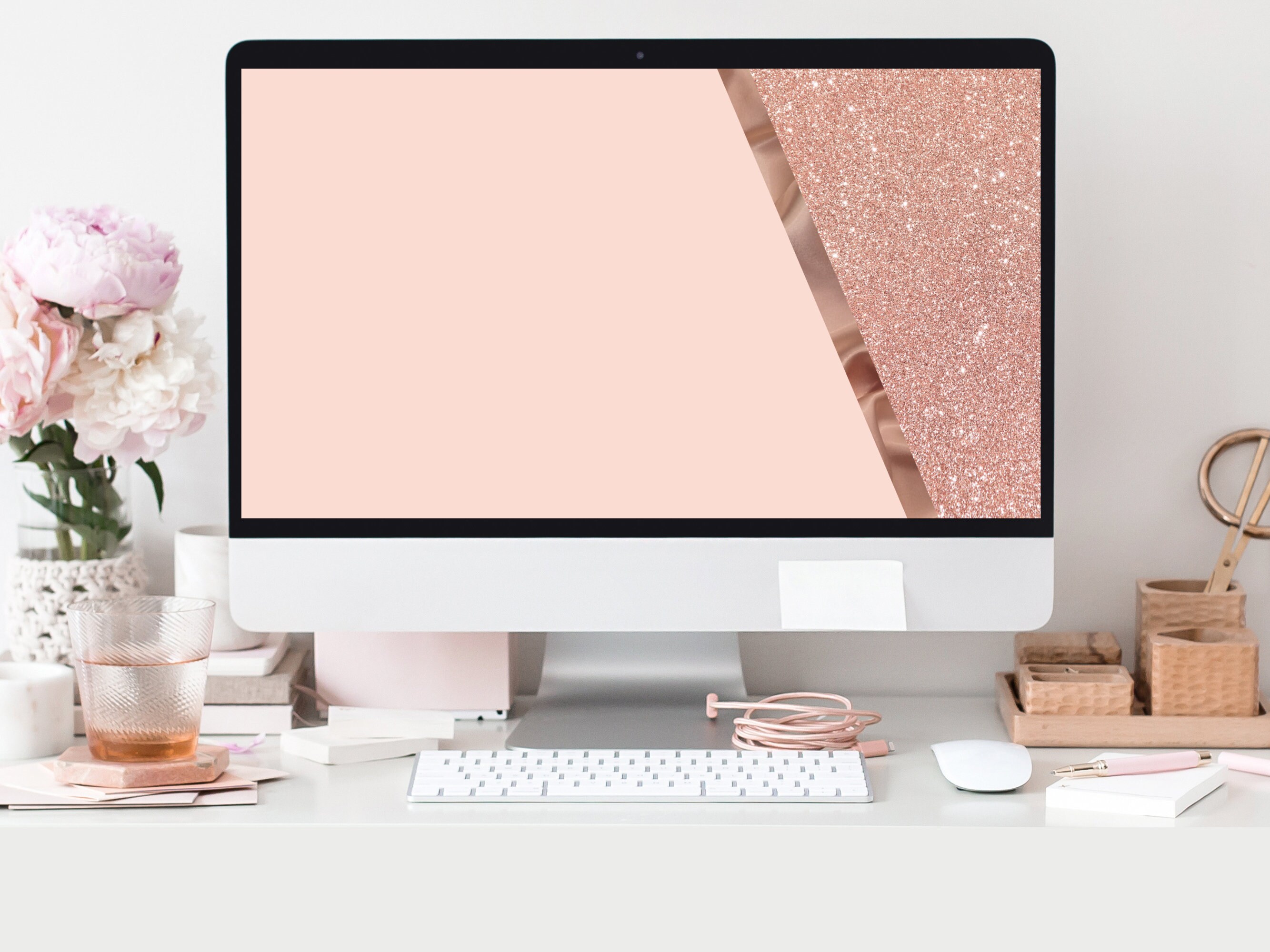 Minimalist Aesthetic Computer Wallpaper, Instant Download, Digital ...