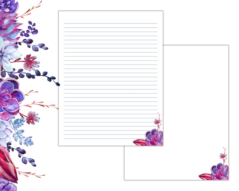 Printable Stationery, Letter Paper, Letter Writing Paper, Writing ...
