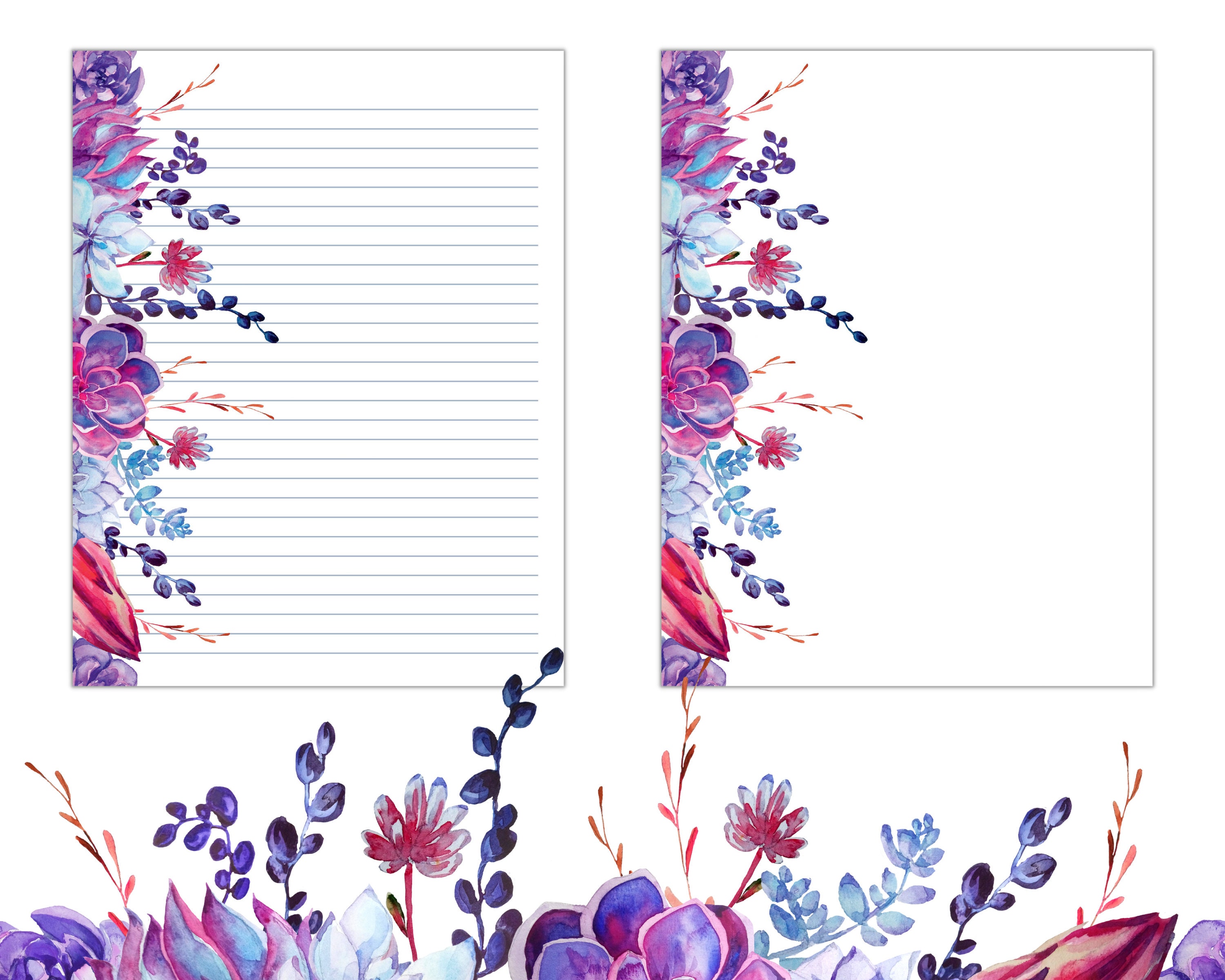 Printable Stationery, Letter Paper, Letter Writing Paper, Writing ...