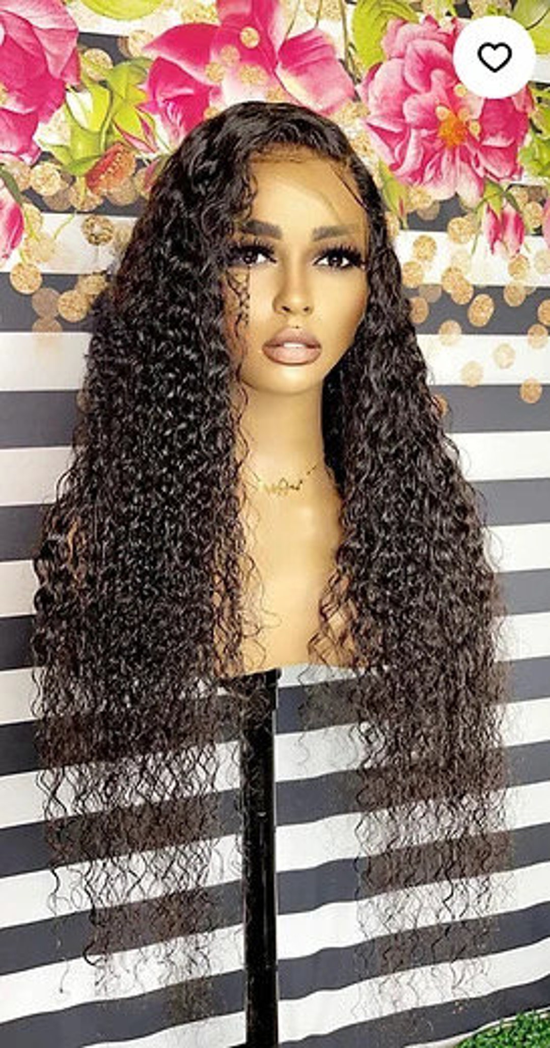 Deep Wave Wig 13x6 Lace Frontal 250% Density - Etsy