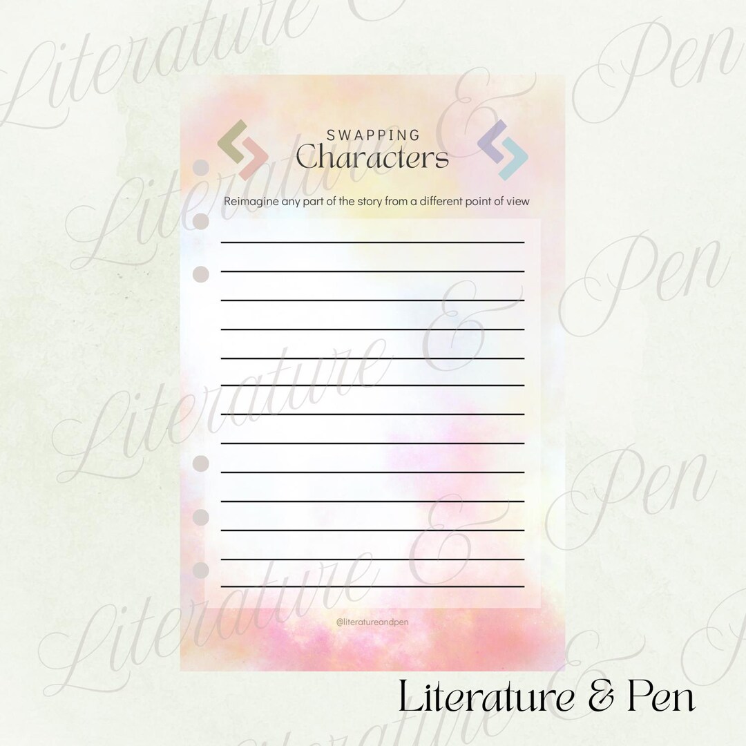 DIGITAL PDF | Swapping Characters - Switch Point of View | Custom ...