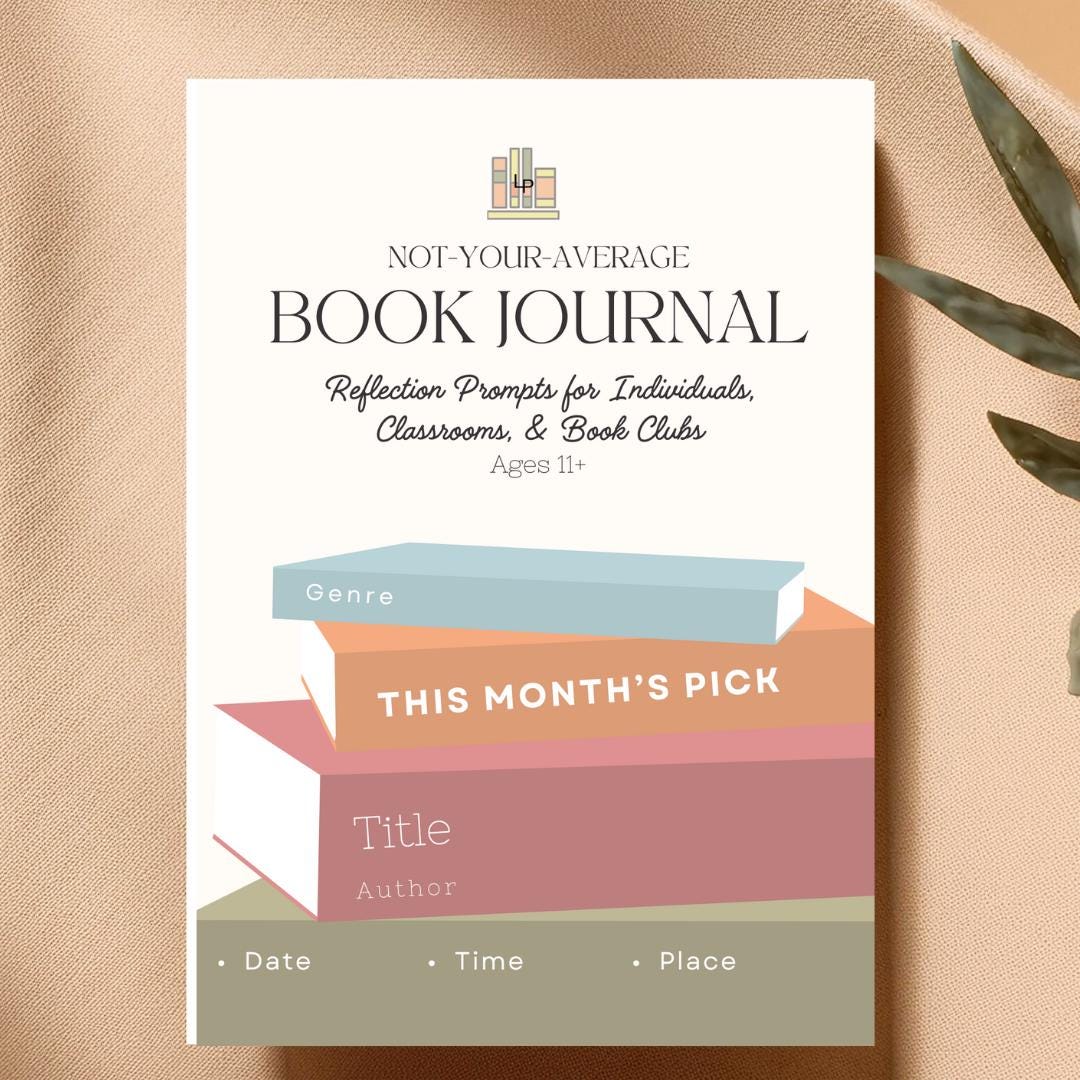 DIGITAL PDF | Book Reflection Journal | 30 Literature Reading Response ...