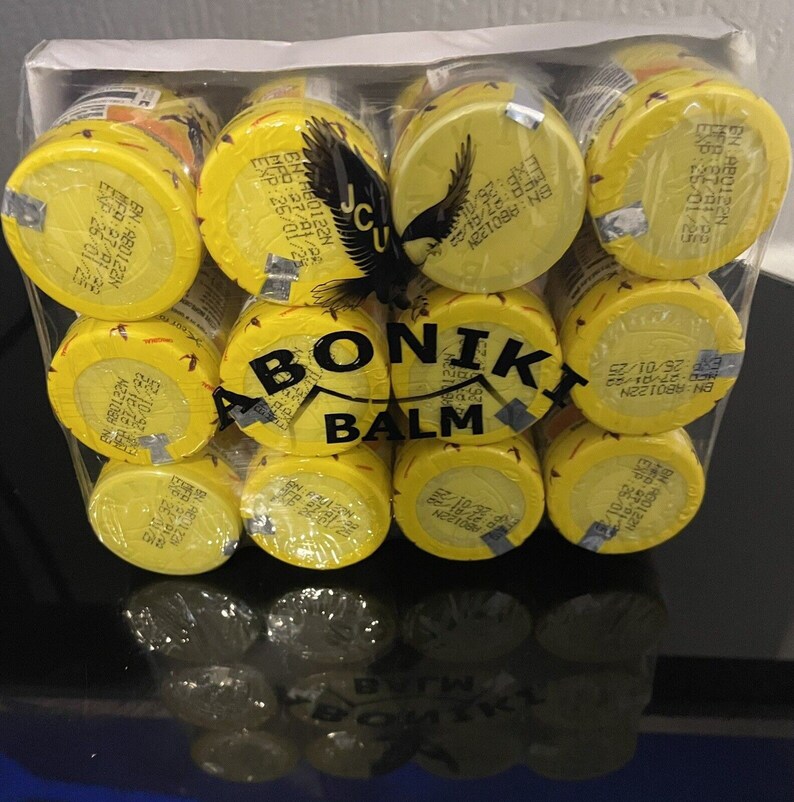 Aboniki Balm Original Ointment 25g X 12 Pack Aboniki Balm for Muscle ...