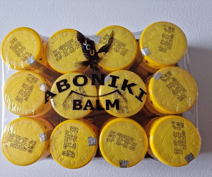 Aboniki Balm Original Ointment 25g X 12 Pack Aboniki Balm for Muscle ...
