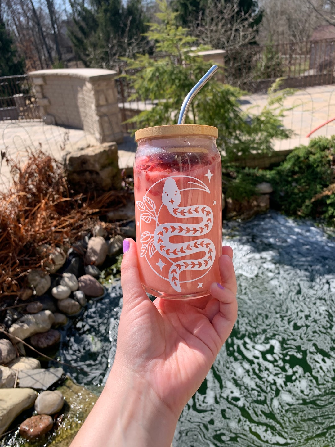 Snake Beer Can Cup, Coffee Cup, Iced Coffee Cup - Etsy