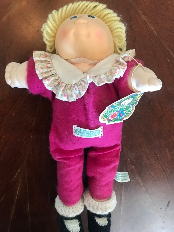 Handmade Original Cabbage Patch Kids Doll Head Body 1984 Tag - Etsy