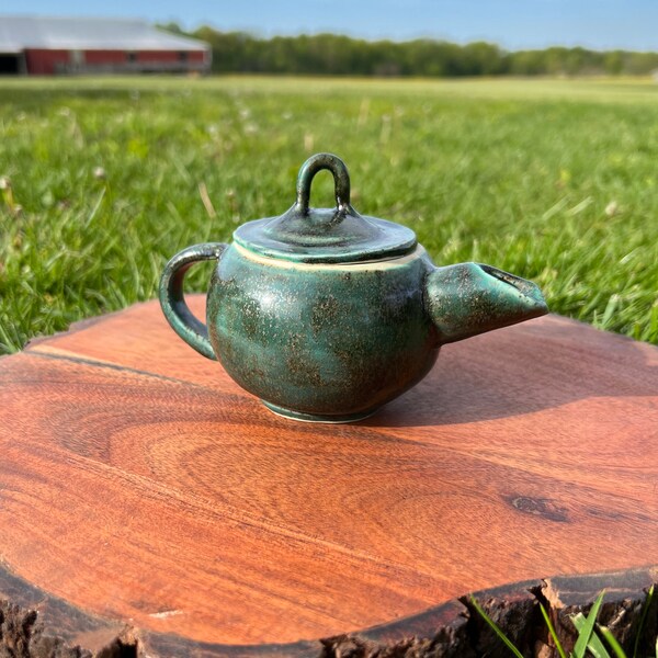 Teal Teapot - Etsy