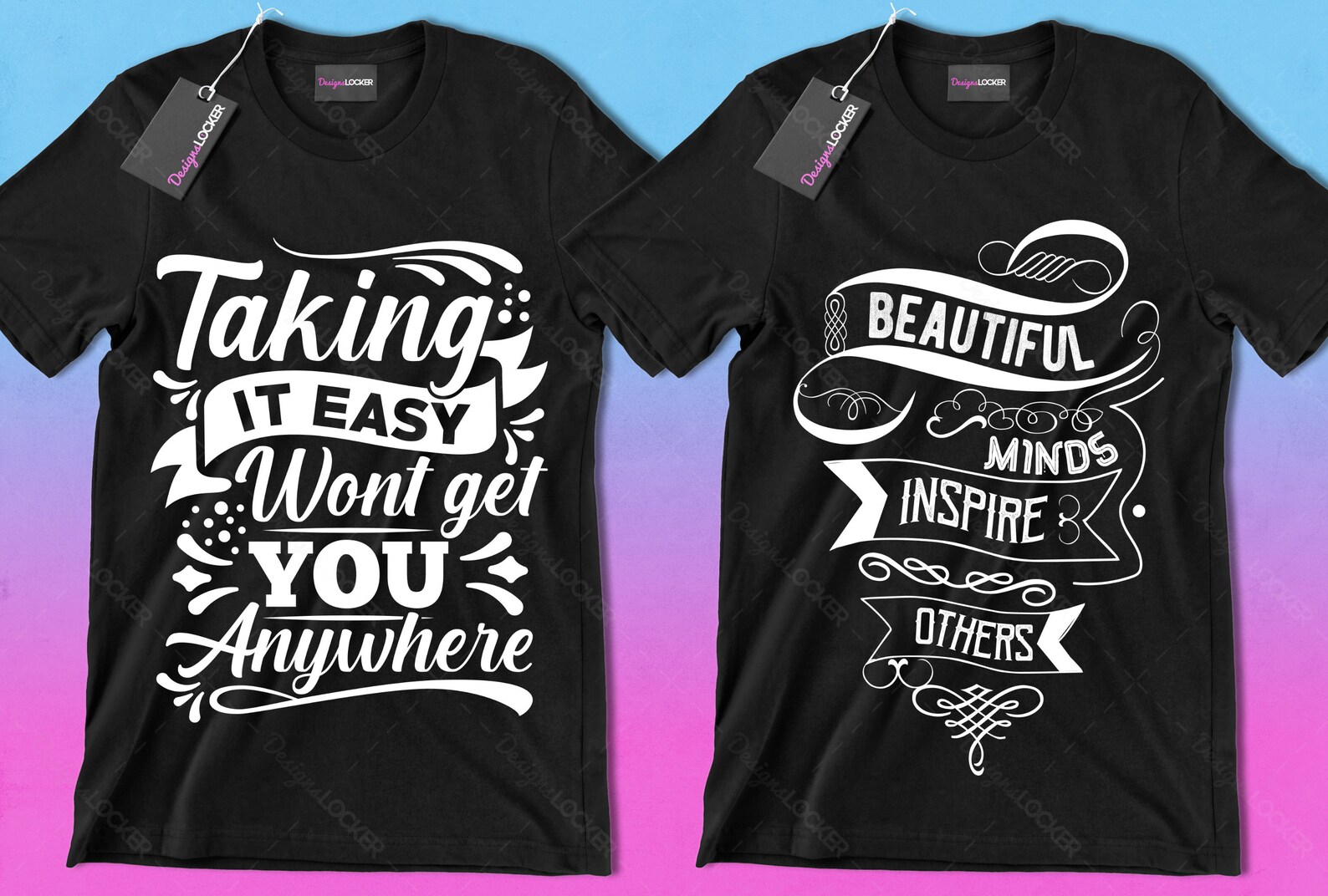 50 Editable Motivational T-shirt Designs Bundle | Phrases Vector Images ...