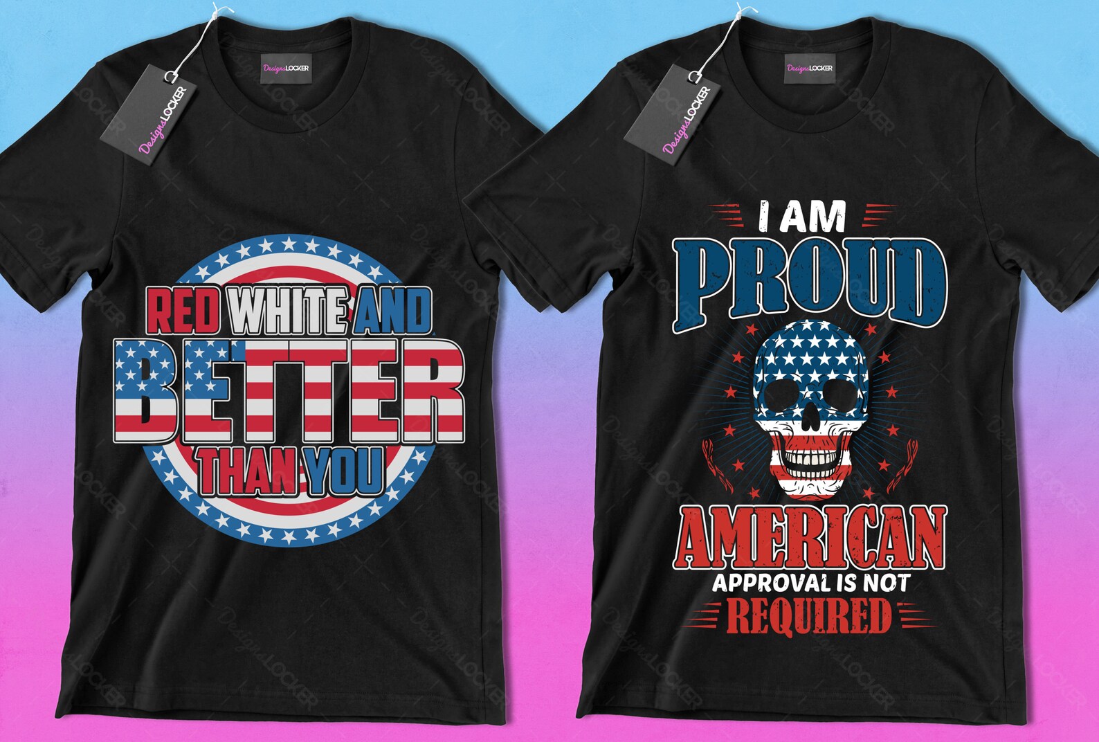 50 Editable American Patriot T-shirt Designs Bundle | USA Vector Images ...