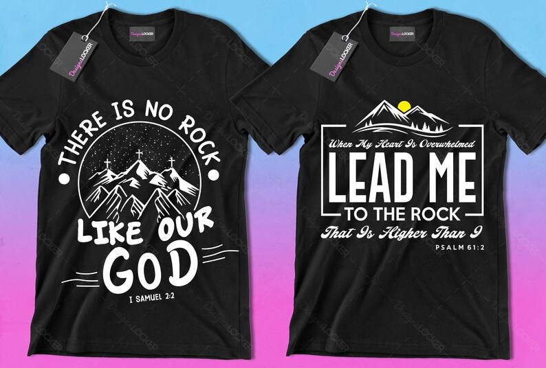 50 Editable Christian T-shirt Designs Bundle | God Vector Images,jesus ...