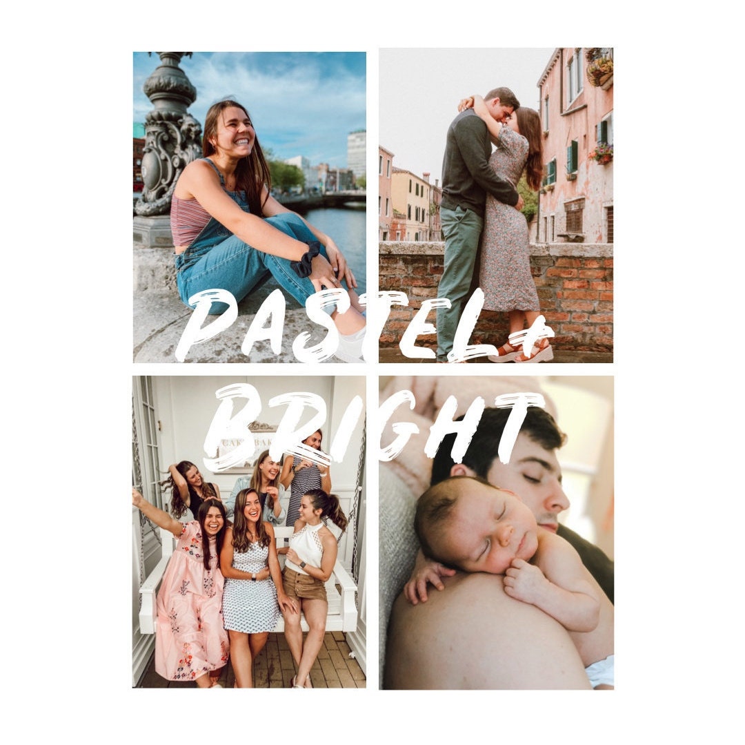 Christine Crook Pastel and Bright Presets - Etsy