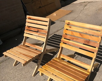 Portable Nesting Lawnchairs - Etsy