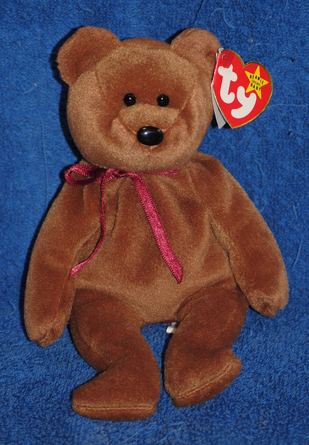 Collectible TY Teddy the Bear - Etsy