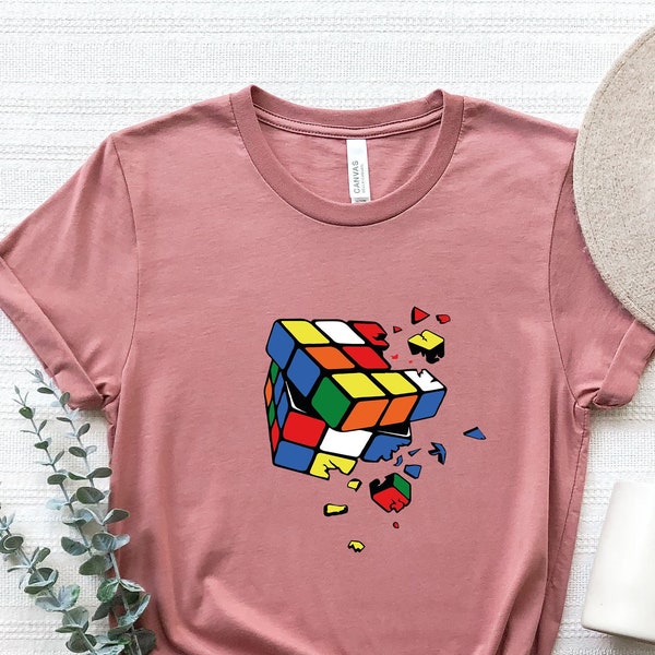 Rubiks Cube Shirt - Etsy