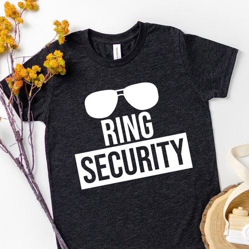 Ring Security Shirt Ring Security Boys Shirt Bridal Party - Etsy
