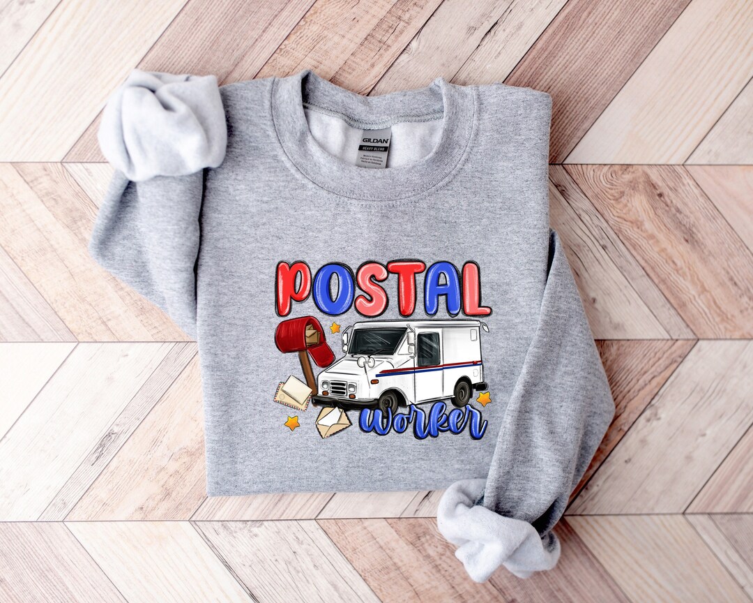 Postal Worker Delivery Service Post Office T-shirt, Funny Postal Worker ...