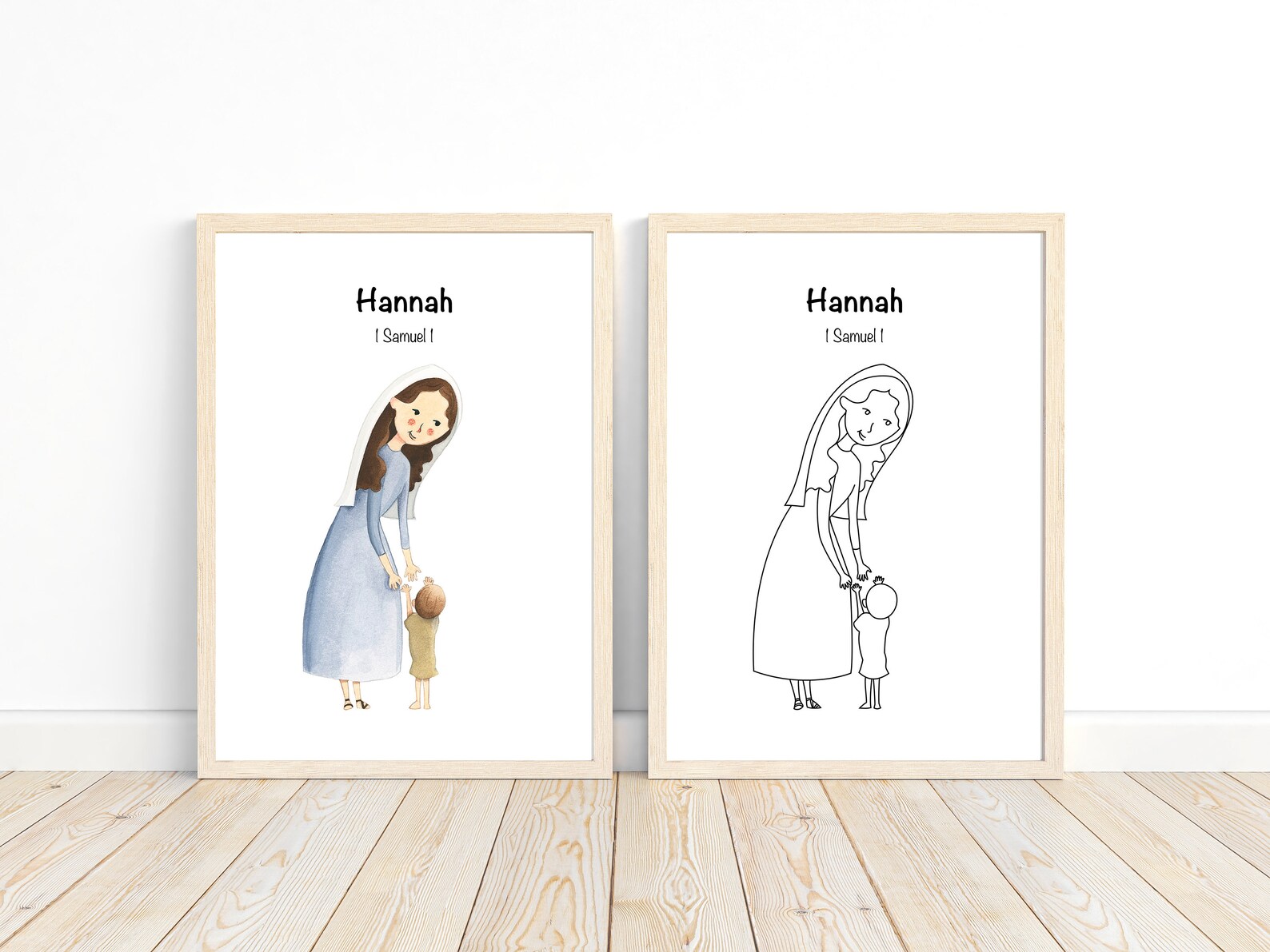 Hannah - Women in the Bible, Teaching Primary Scriptures Printable ...