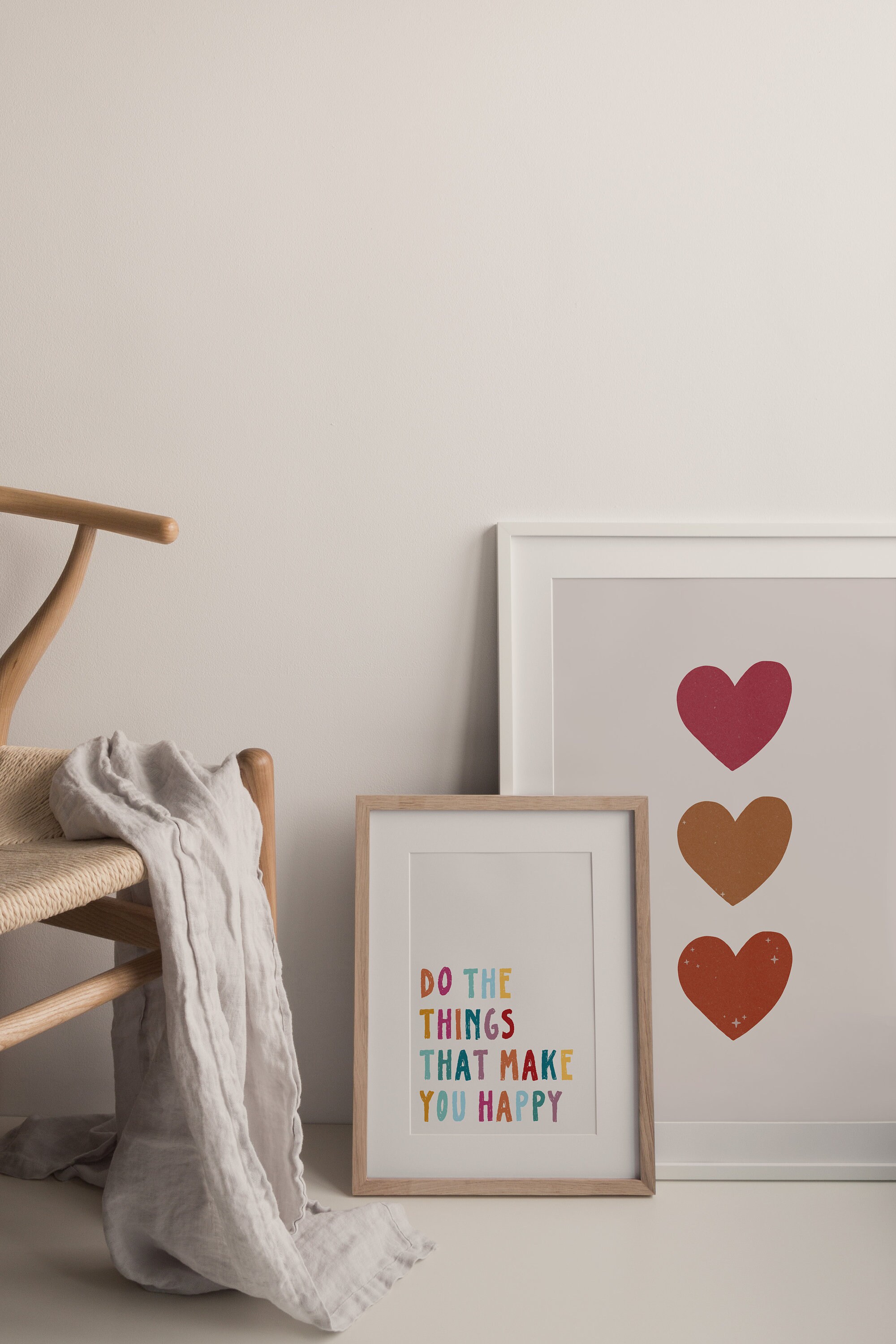 Do the Things That Make You Happy Digital Print Trendy Wall | Etsy
