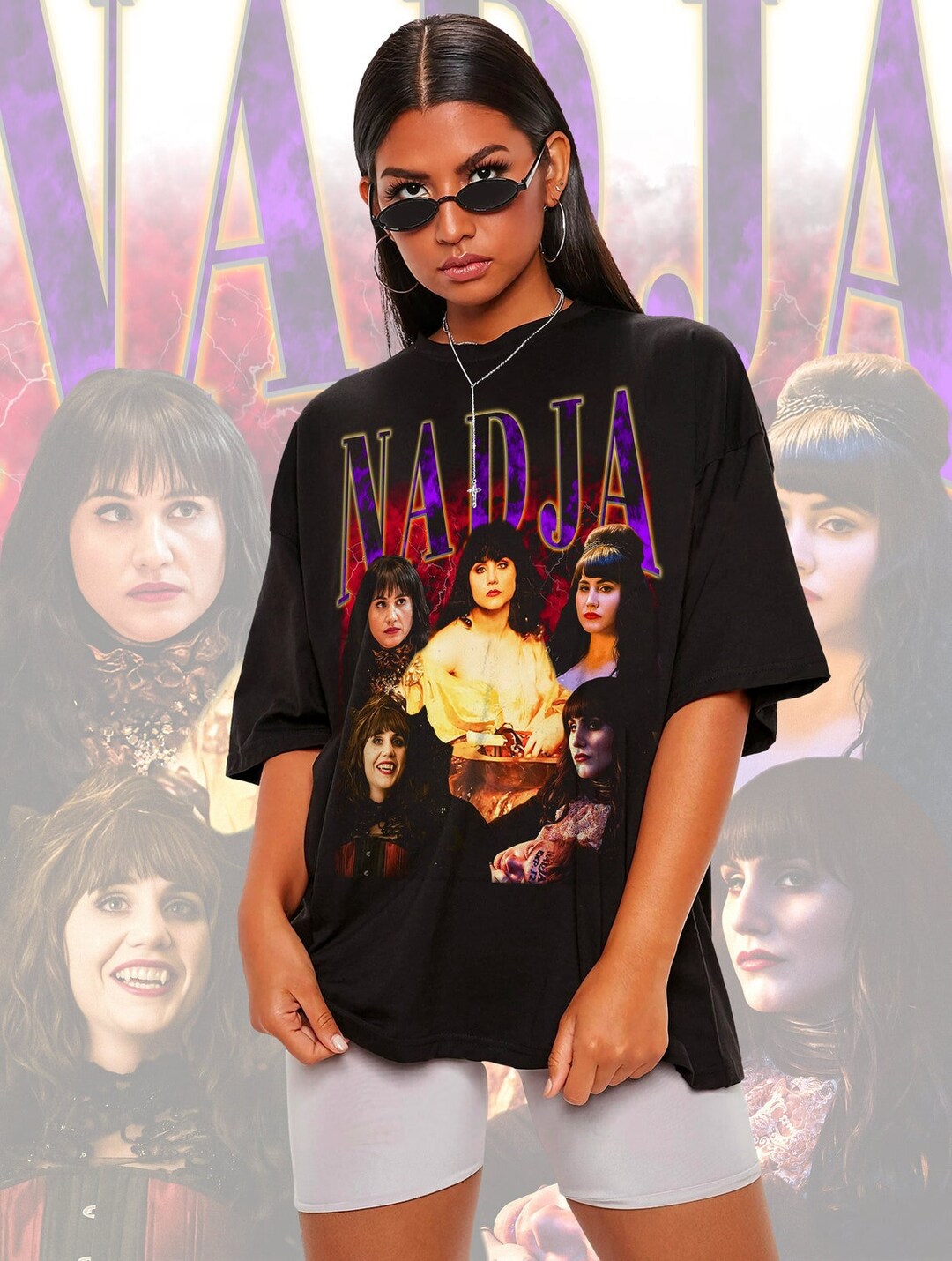 Retro Nadja Shirt what We Do in the Shadows Shirt,what We Do in the ...