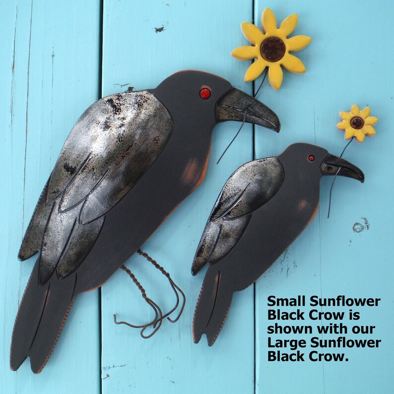 BLACK CROW Clay Wall Art by Barnkat Studio • Fall in Love Small ...