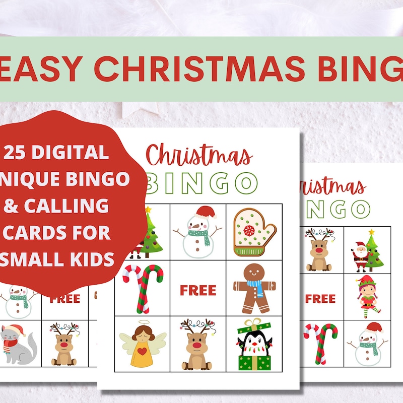 Christmas Bingo - Etsy