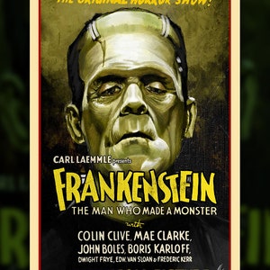 The Universal Monsters Movie 8 Poster Bundle - Etsy