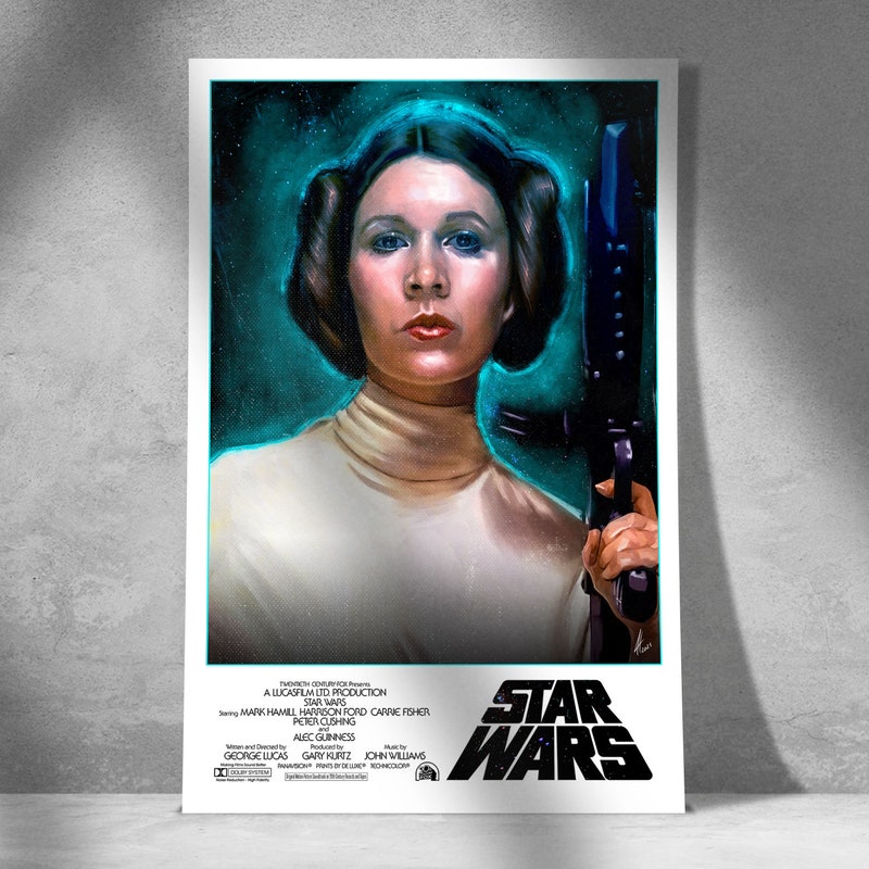 Princess Leia Art - Etsy
