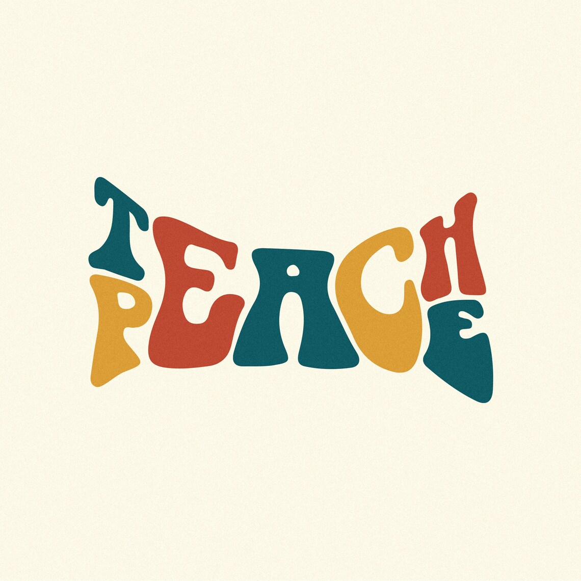Wall Art Print / Home Decor / Teach Peace Print / Positive Wall Art ...