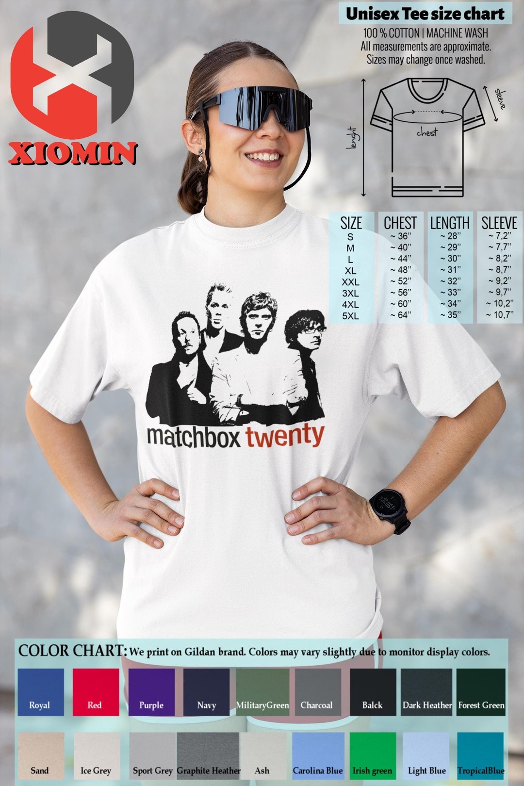 Vintage American Rock Band, Matchbox 20 Shirt, MB20, Gift for Men, for ...