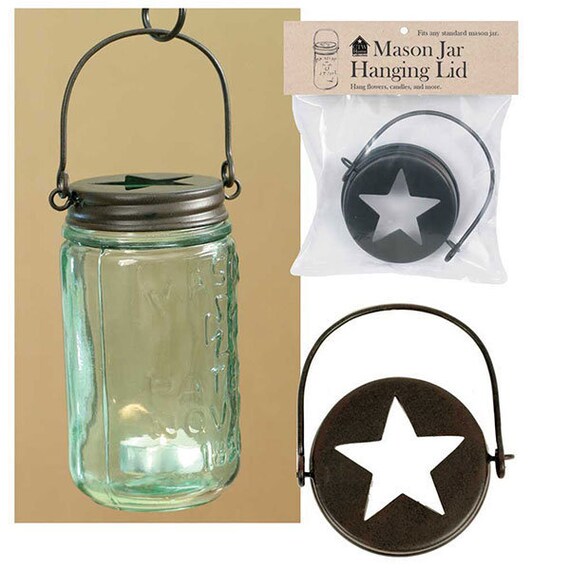 Kitchen & Dining Centerpieces & Table Décor Kitchen Décor Hanging Mason ...