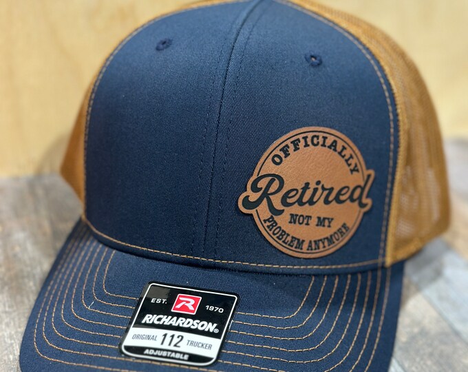 Custom Embroidered Hats / Caps, You Want It When I'm RETIRED - Etsy