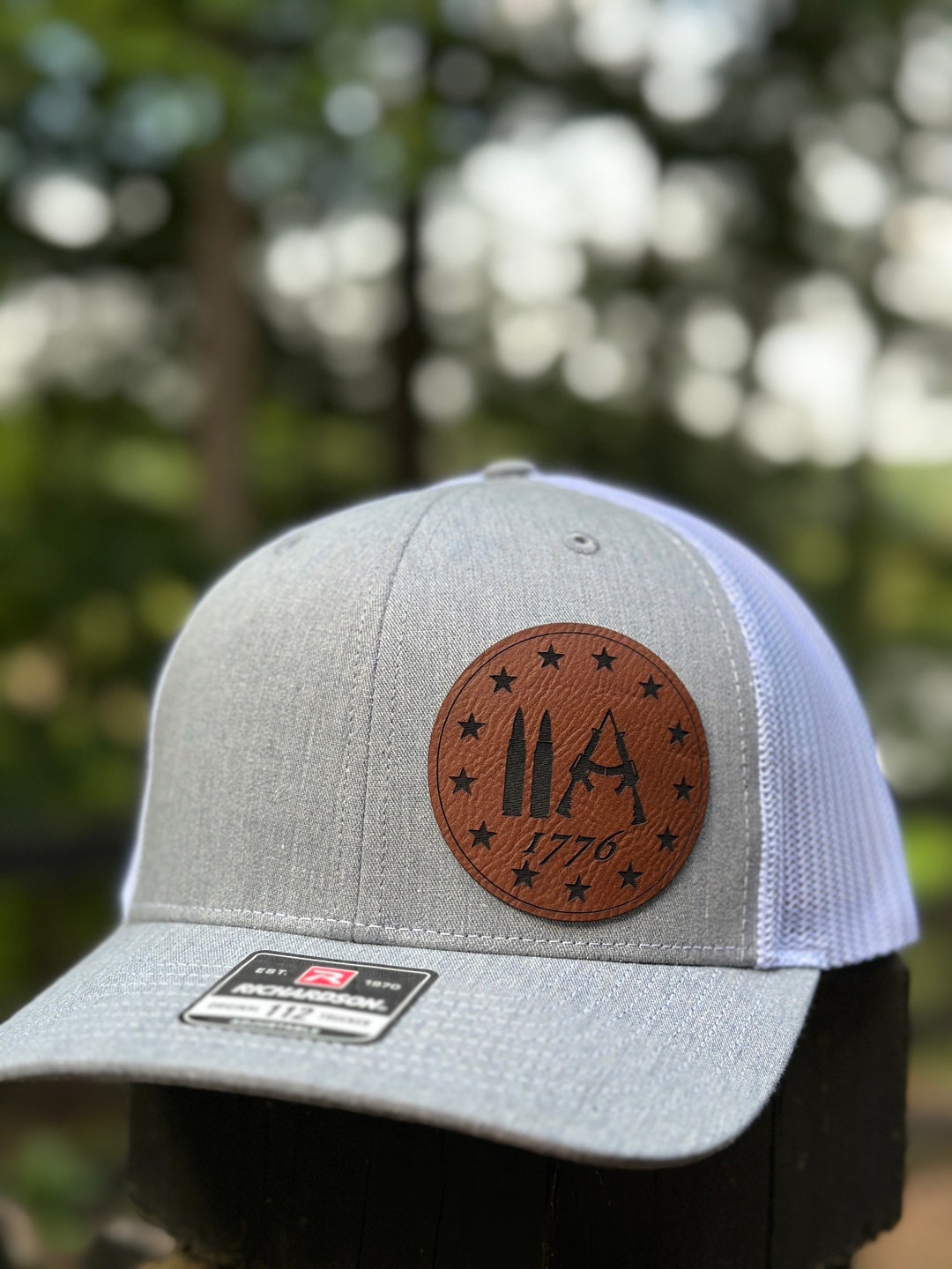 2A, Leatherette Patch Hat, American, 2nd Amendment Hat - Etsy