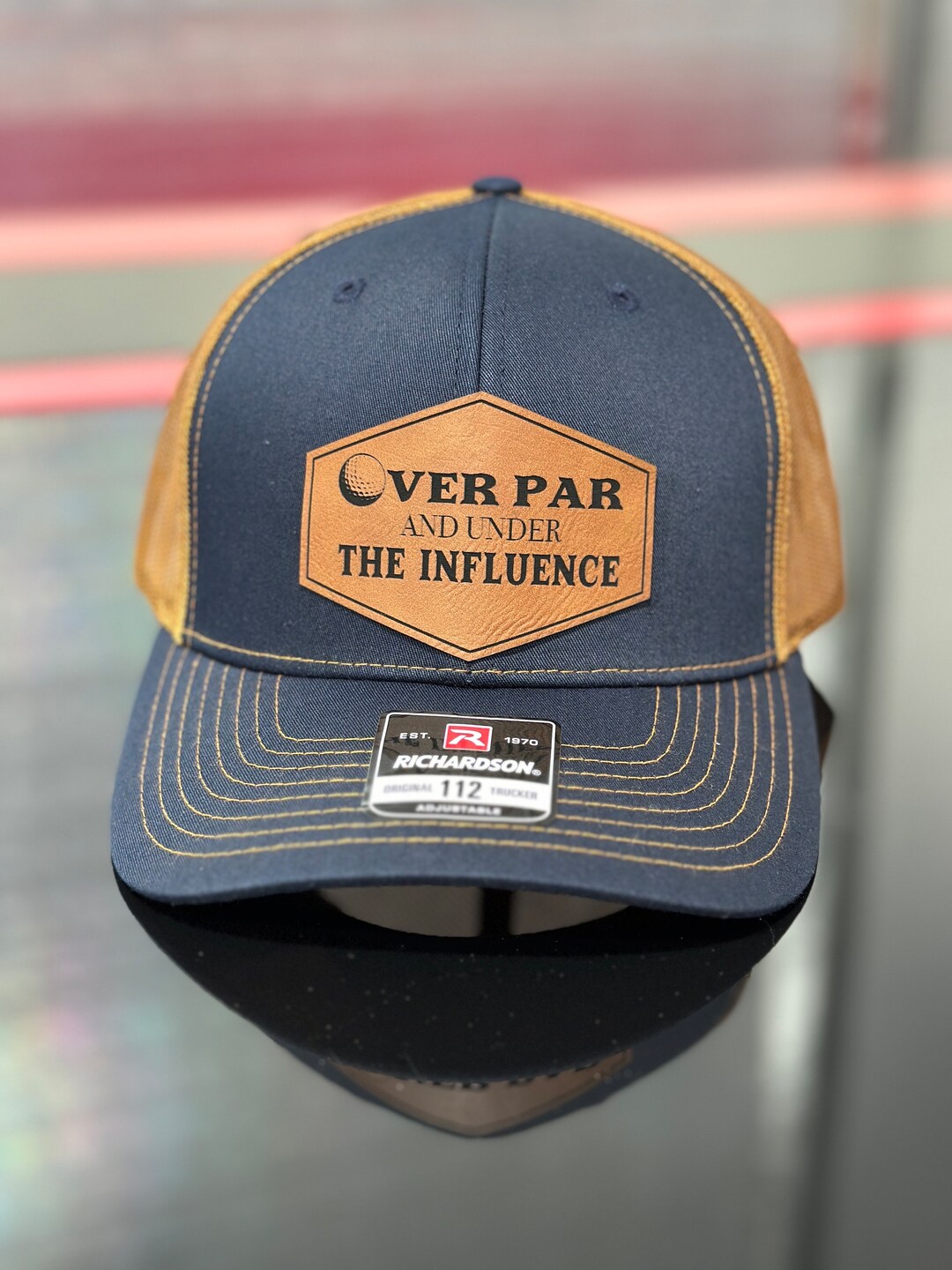 Over Par and Under the Influence, Golf Hat, Father’s Day - Etsy