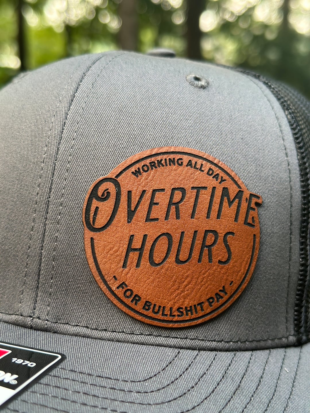 Overtime Hours Hat, BS Pay Hat - Etsy