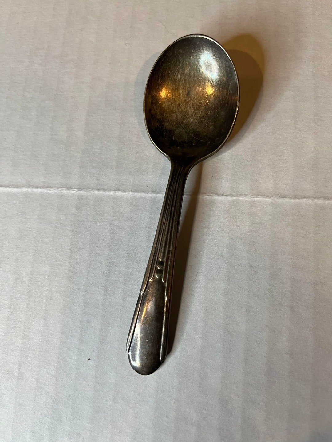 Vintage Fairfield Silverplate Baby Teaspoon Spoon - Silver - Etsy